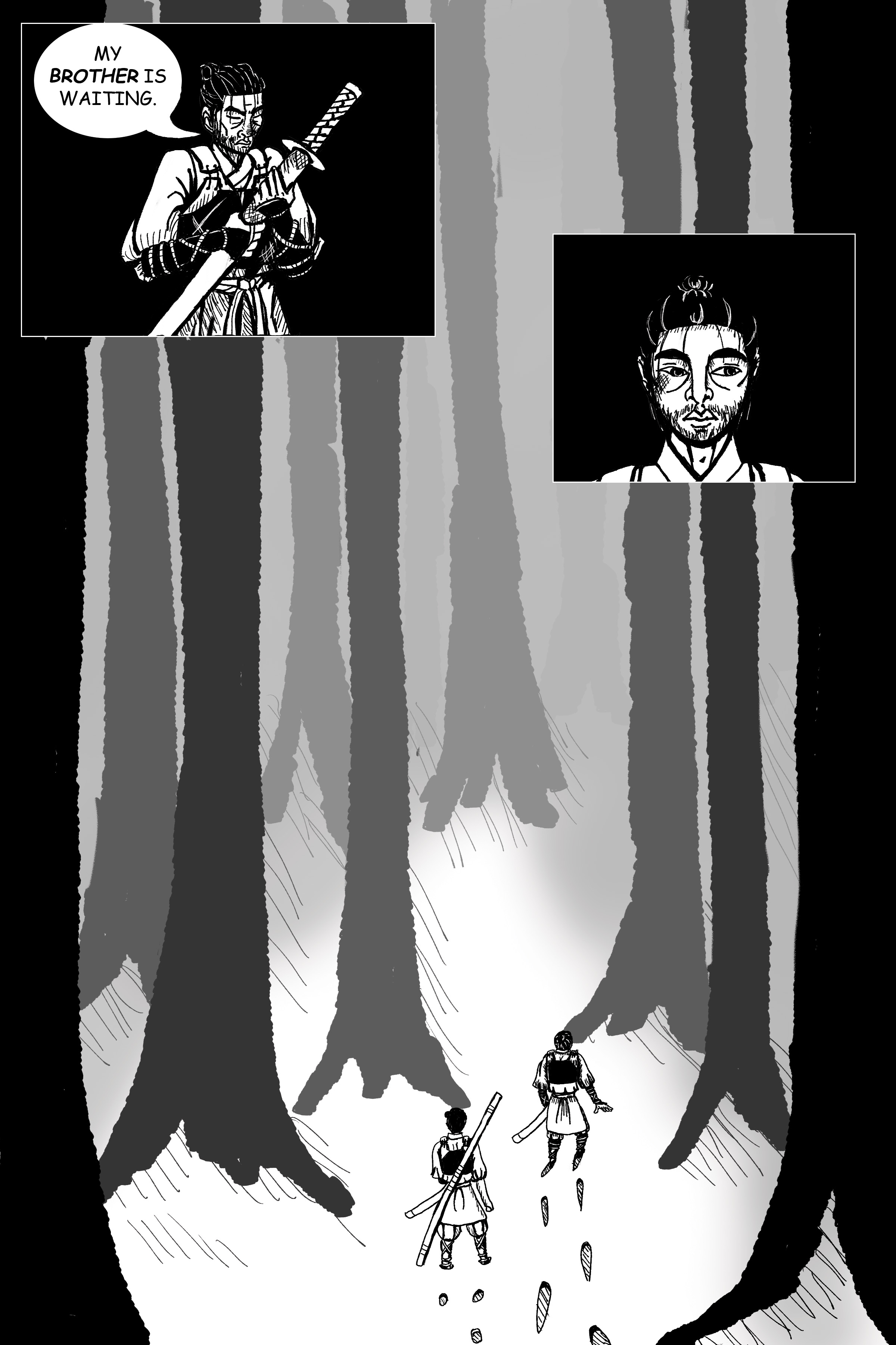 Last Watch Before Dawn: Volume 1, Page 25 – Space Whales Press